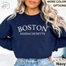 Boston Massachusetts Sweatshirt, Boston MA Sweater, Boston Shirt ...