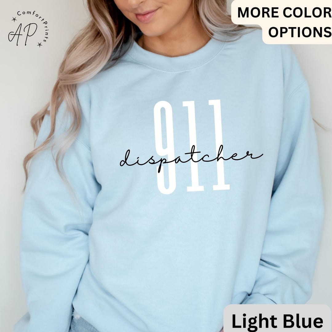 911 Dispatcher Sweatshirt, Emergency Sweater, Dispatcher Gift Hoodie ...