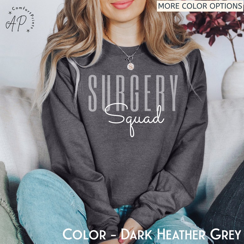 Surgery Squad Sweatshirt Surgery Team Sweater Operating Room - Etsy
