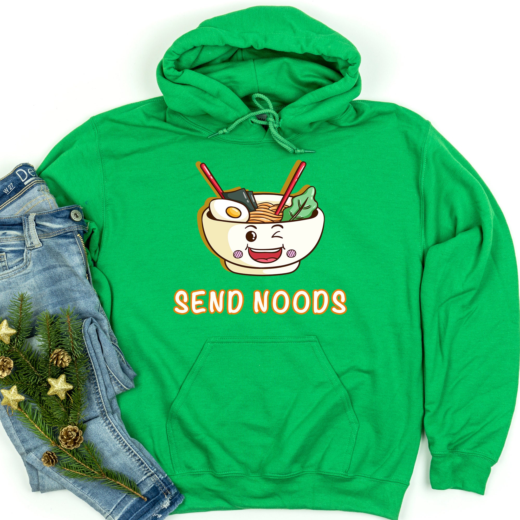 Send Noods Sweatshirt Funny Noodle Food Bowl Hoodie Great - Etsy Australia