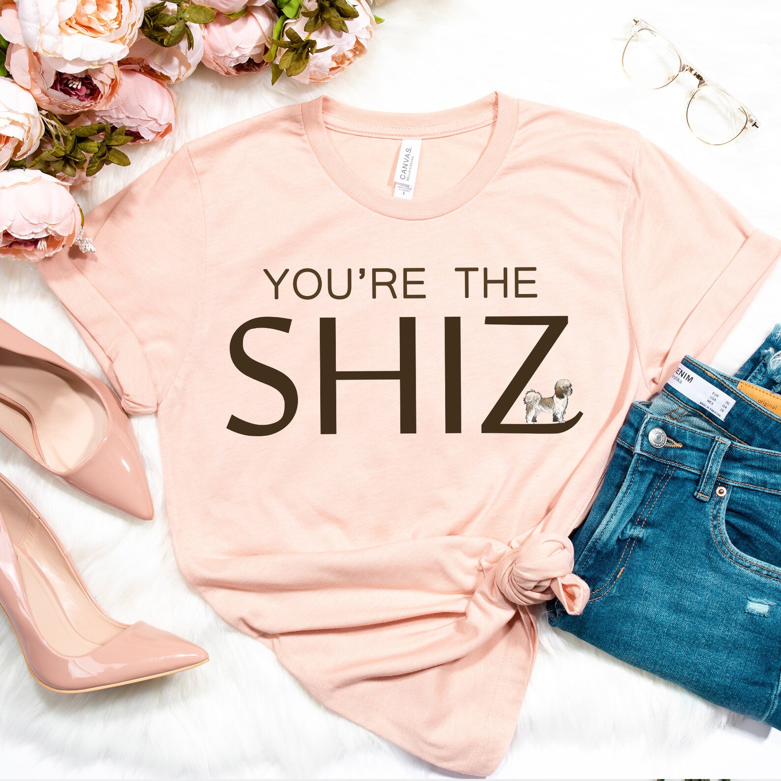 You're the Shiz T-shirt Funny Shih Tzu Shirt Shirt for - Etsy