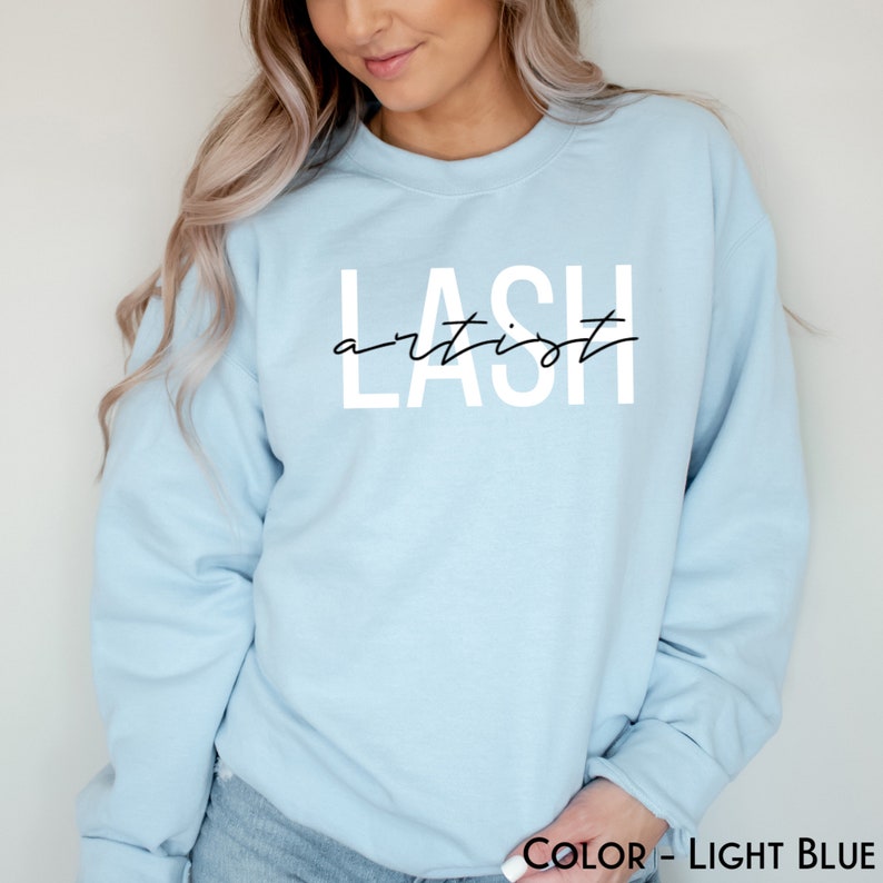 Lash Artist Sweatshirt Lash Boss Sweater Eyelash Extension Etsy