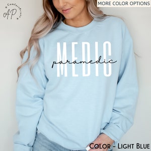 Paramedic Sweatshirt, Emergency Medical Technicians Sweater, EMT ...