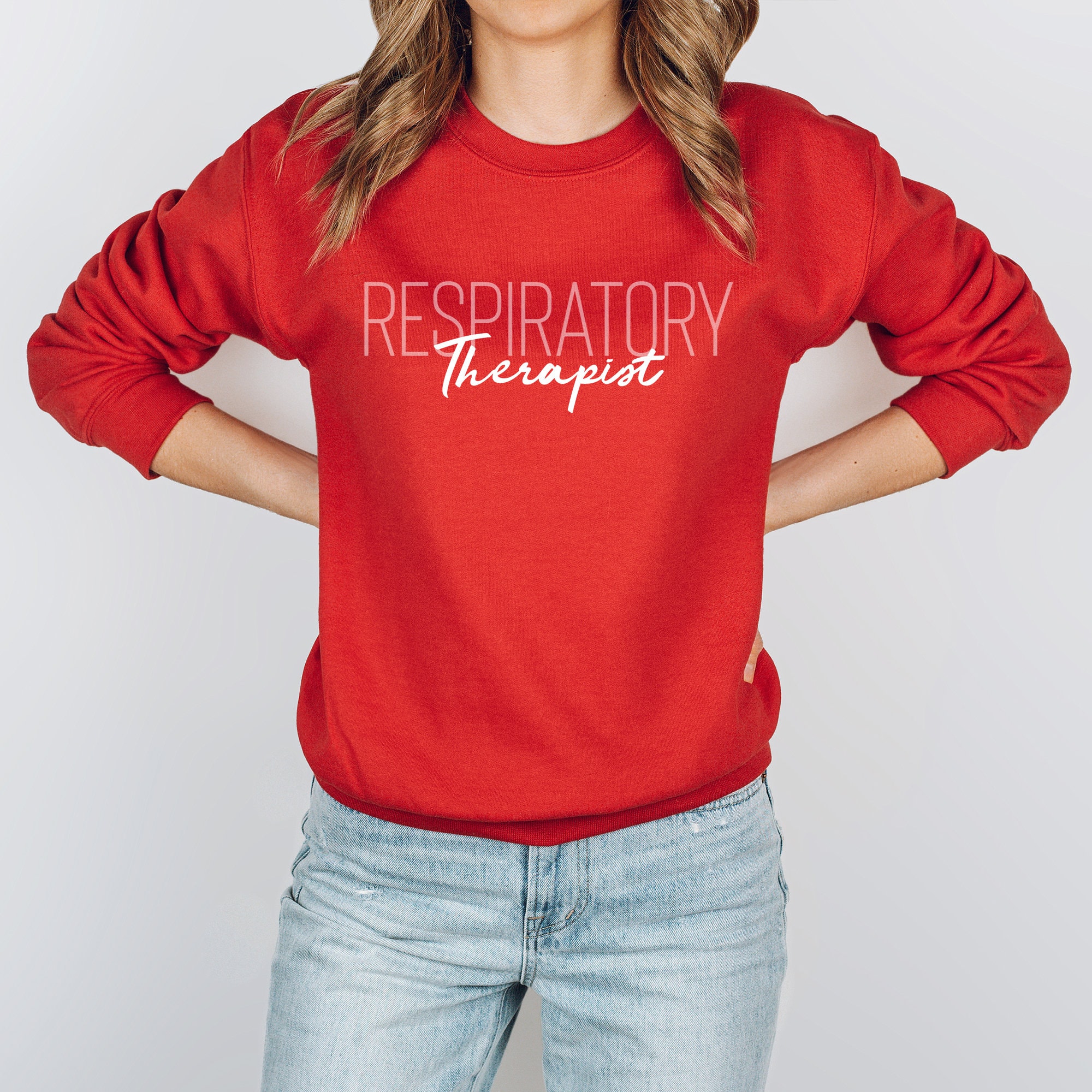 Respiratory Therapist Sweatshirt Respiratory Therapy Sweater - Etsy