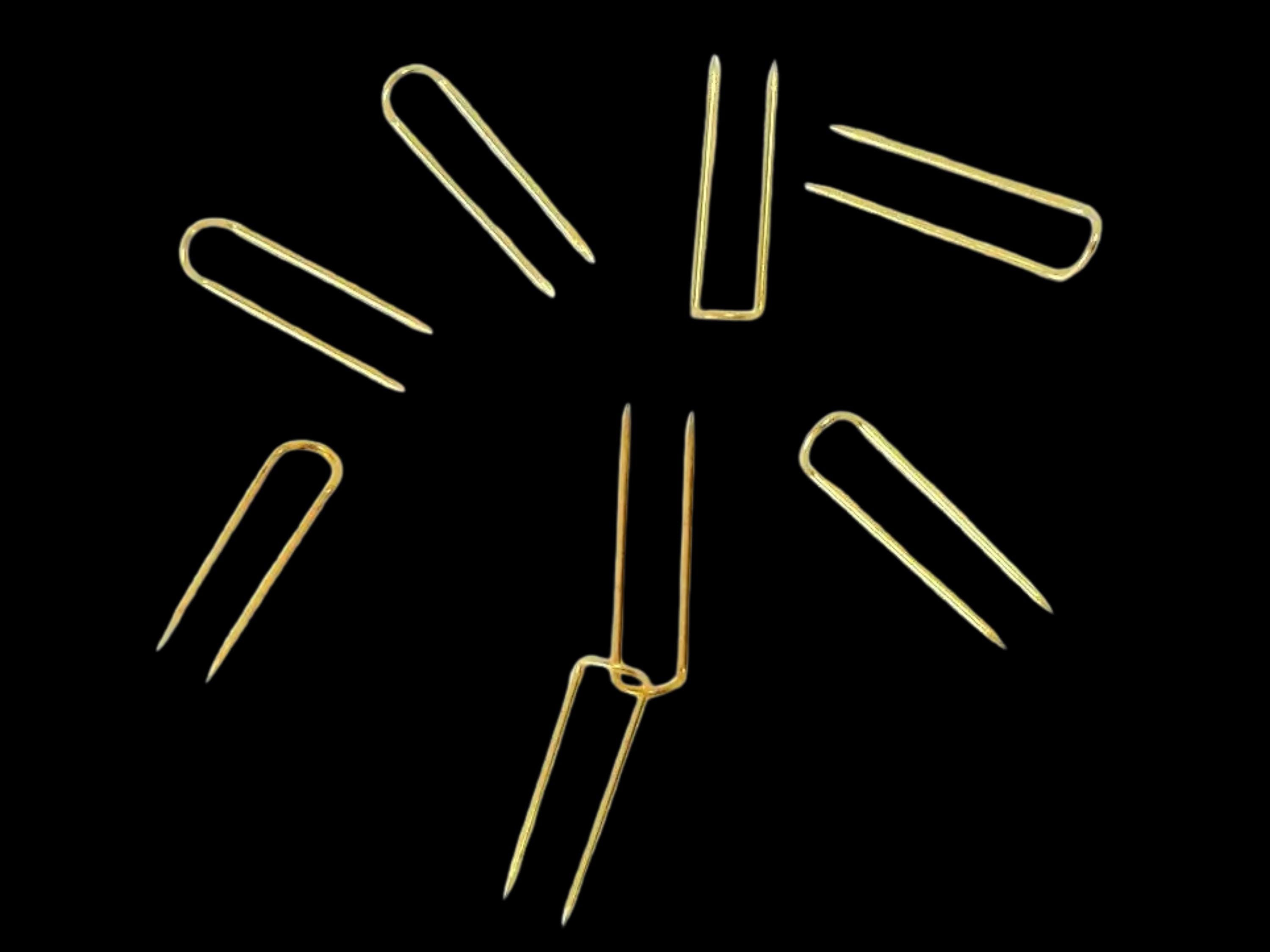 Jewelry Display U-pins – Silver or Gold Pad Pins – Jewelry Holder ...