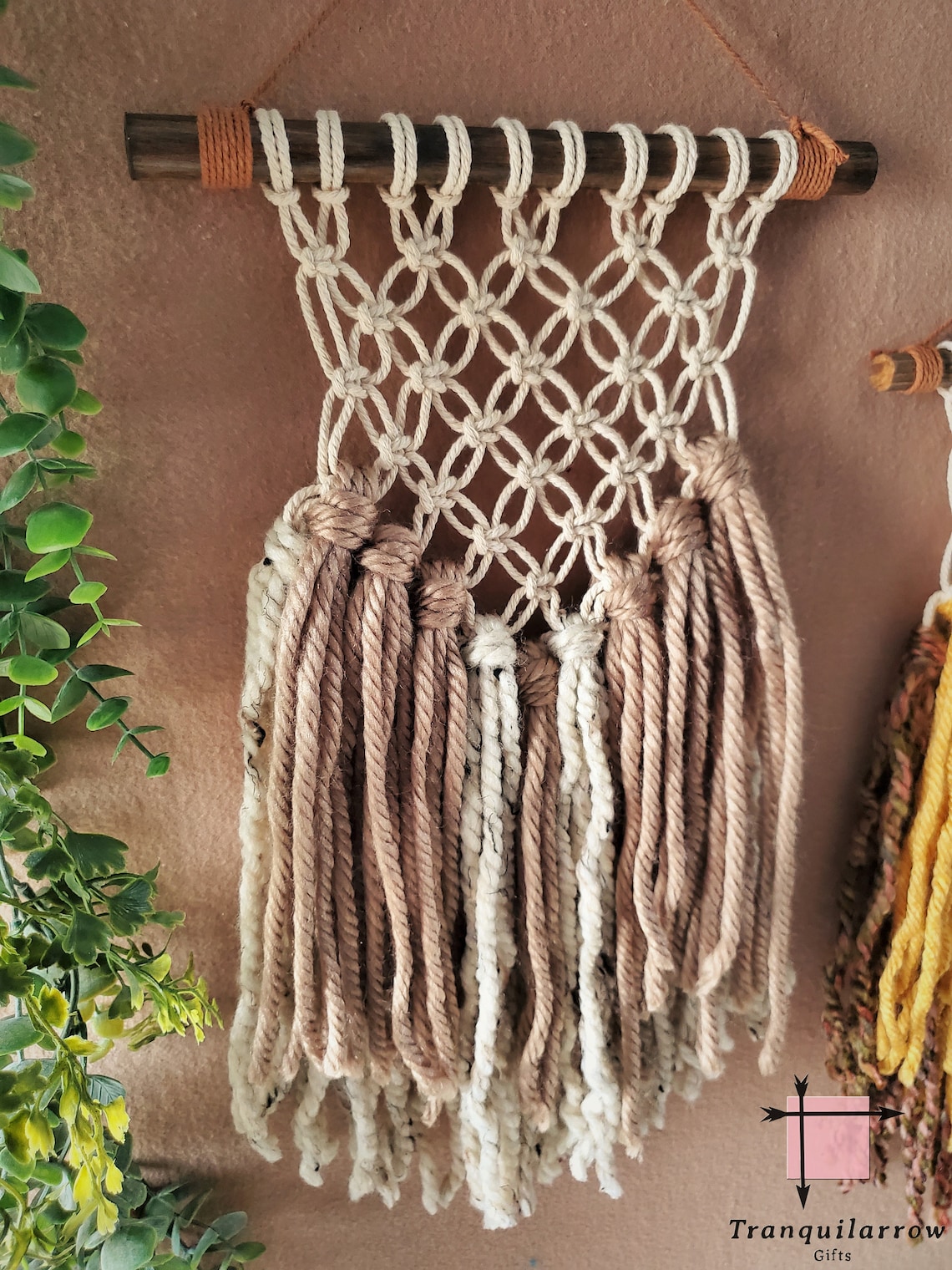 Macrame Net Yarn Wall Hanging Kitchen Living Room Bedroom | Etsy