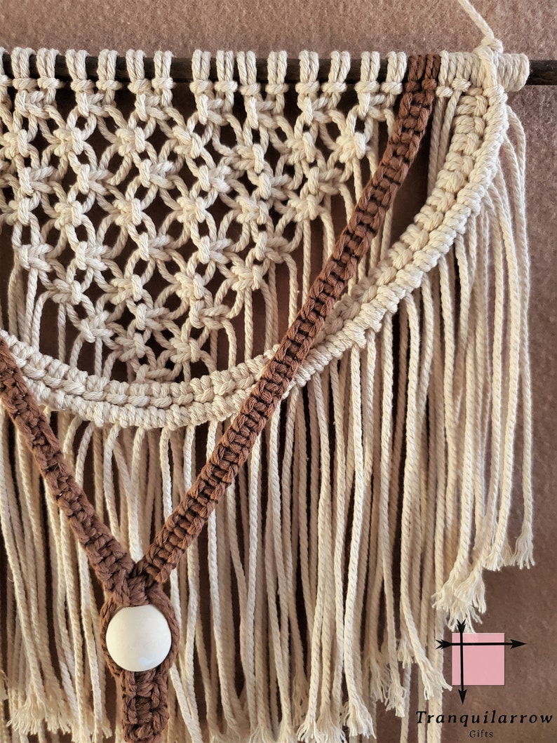 Macrame wall hanging boho western home decor | Etsy