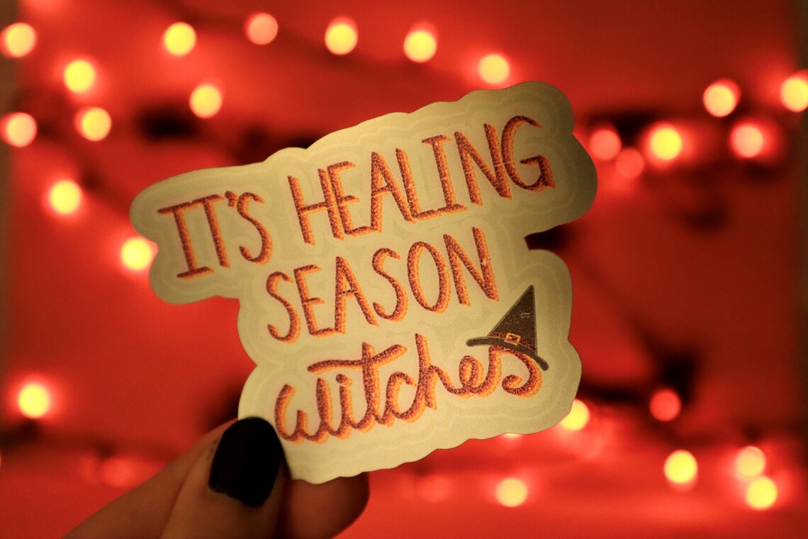 Silver Foil Mental Health Halloween Sticker - Etsy