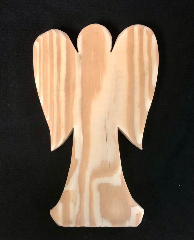 Angel Wood Angel DIY Angel Wood Crafts Unfinished Wood | Etsy