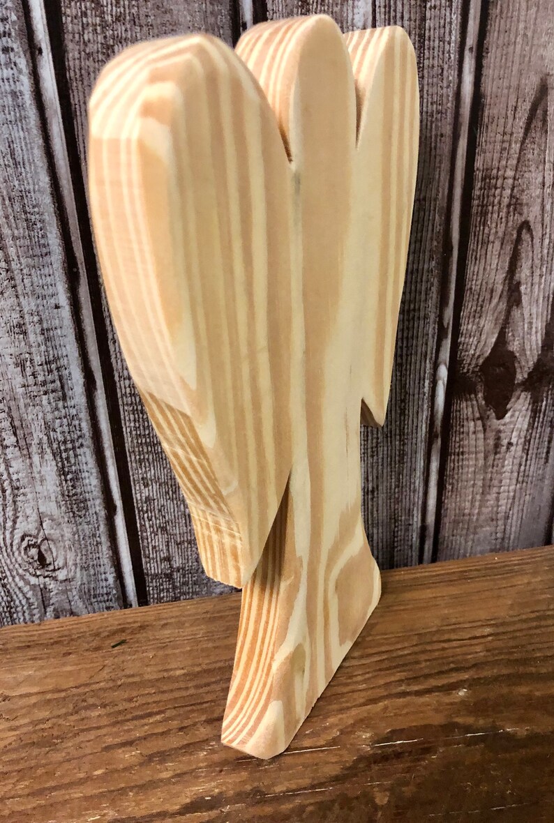 Angel Wood Angel DIY Angel Wood Crafts Unfinished Wood | Etsy