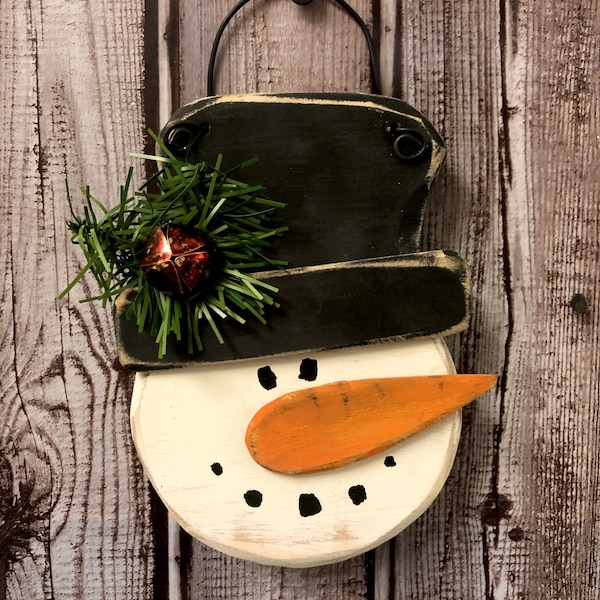 Rustic Snowman - Etsy