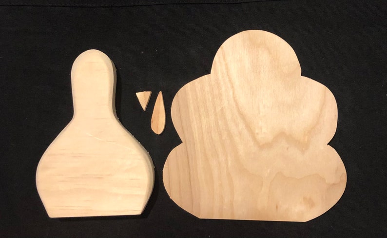 Turkey DIY Turkey Craft Kit Unfinished Wood Fall Decor - Etsy