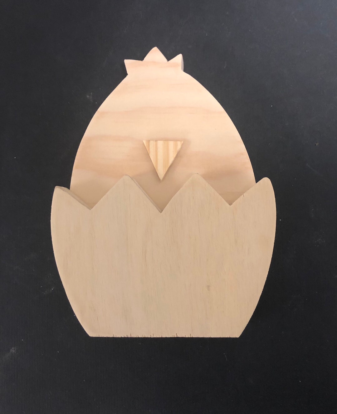 Chick in Egg - Wood - DIY - Craft Kit - Easter - Etsy