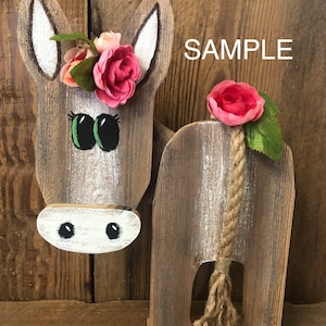 Donkey - DIY - Wood - Craft Kit - Etsy