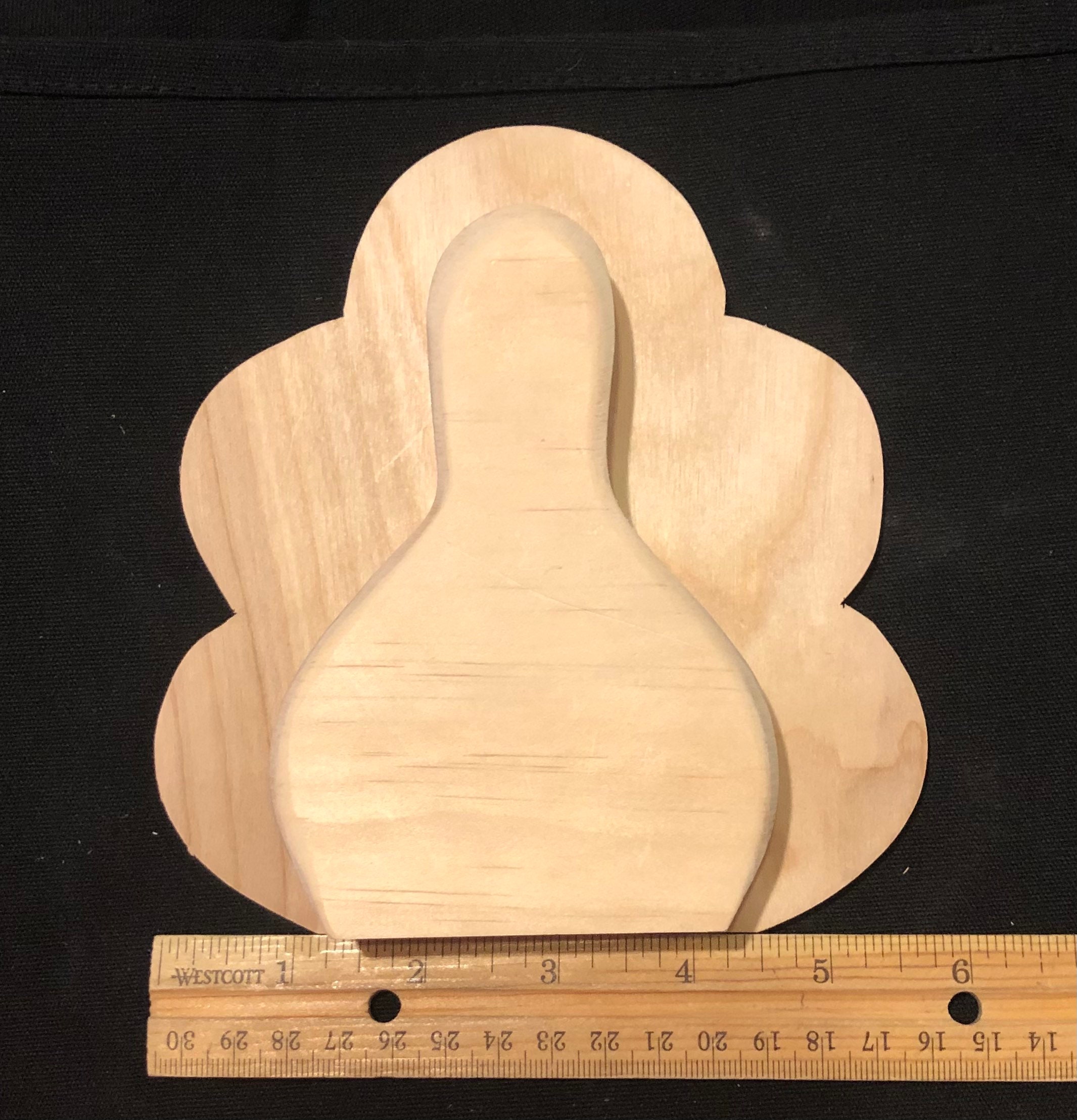 Turkey DIY Turkey Craft Kit Unfinished Wood Fall Decor - Etsy