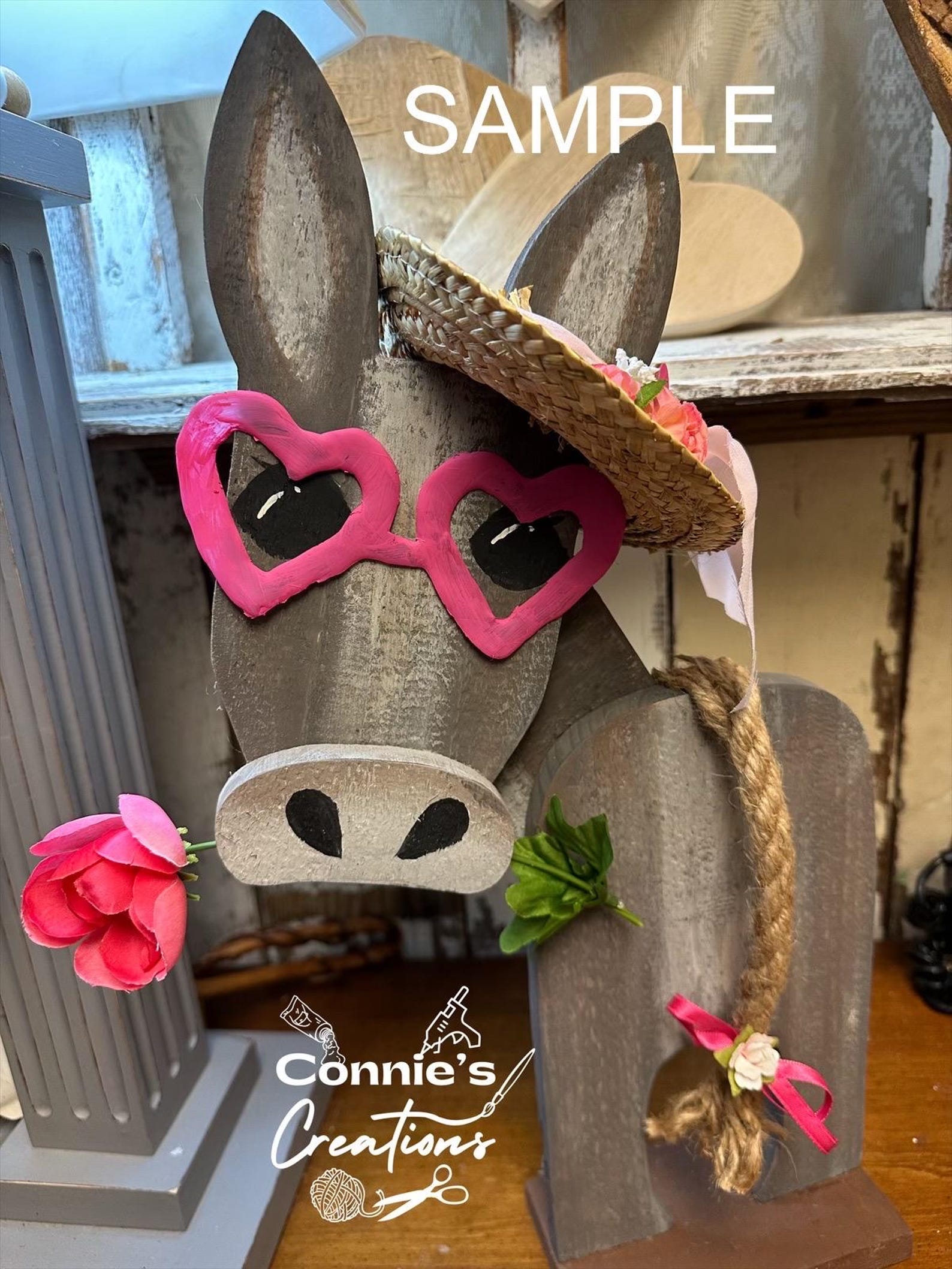 Donkey - DIY - Wood - Craft Kit - Etsy