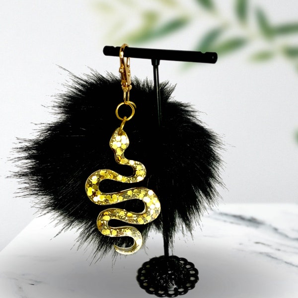 Snake Keychain - Etsy