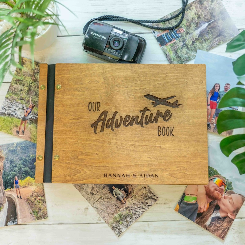 Wood Scrapbook - Etsy