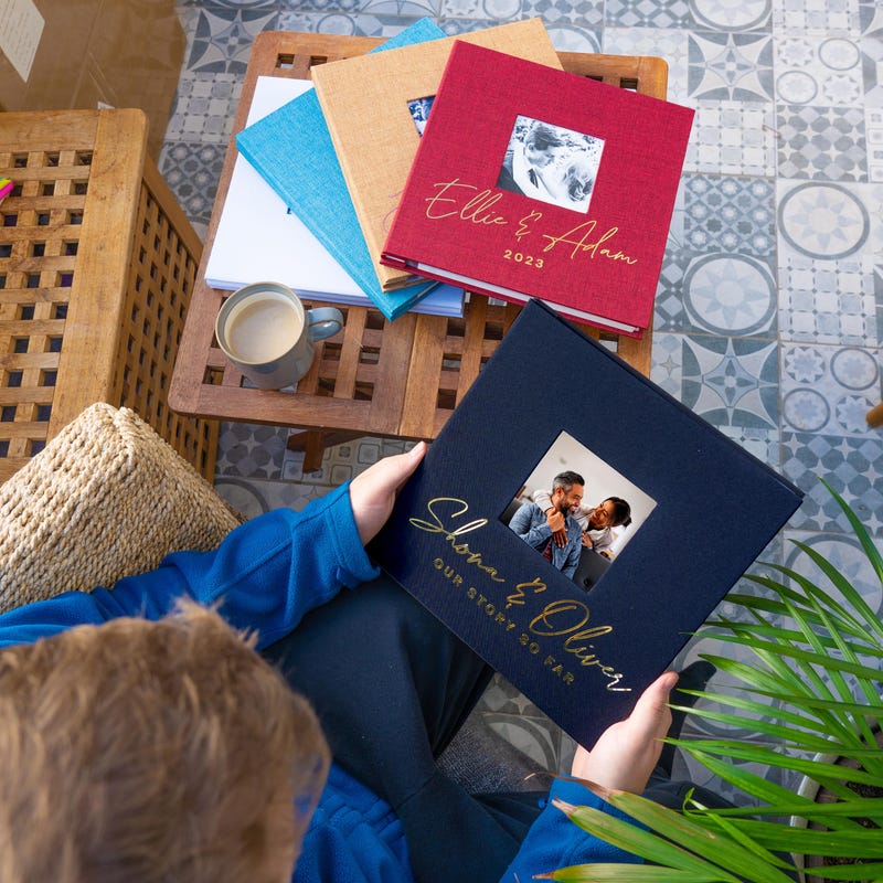 Wedding Albums Blue - Etsy UK