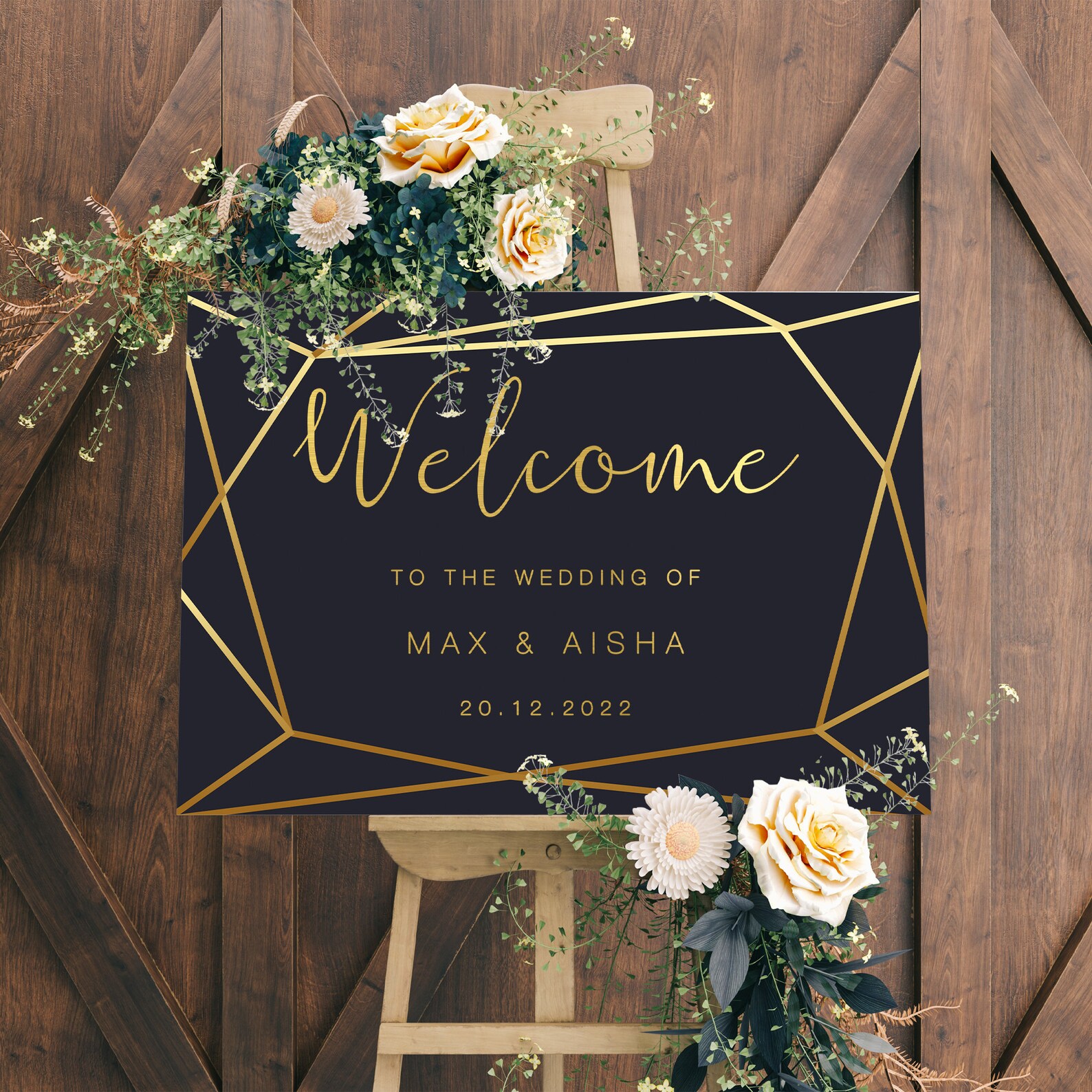 Wedding Welcome Sign Printed Signs Wedding Decor A1 A2 - Etsy