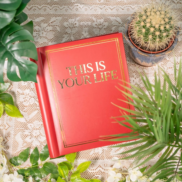 Personalised This is Your Life Book - Etsy UK