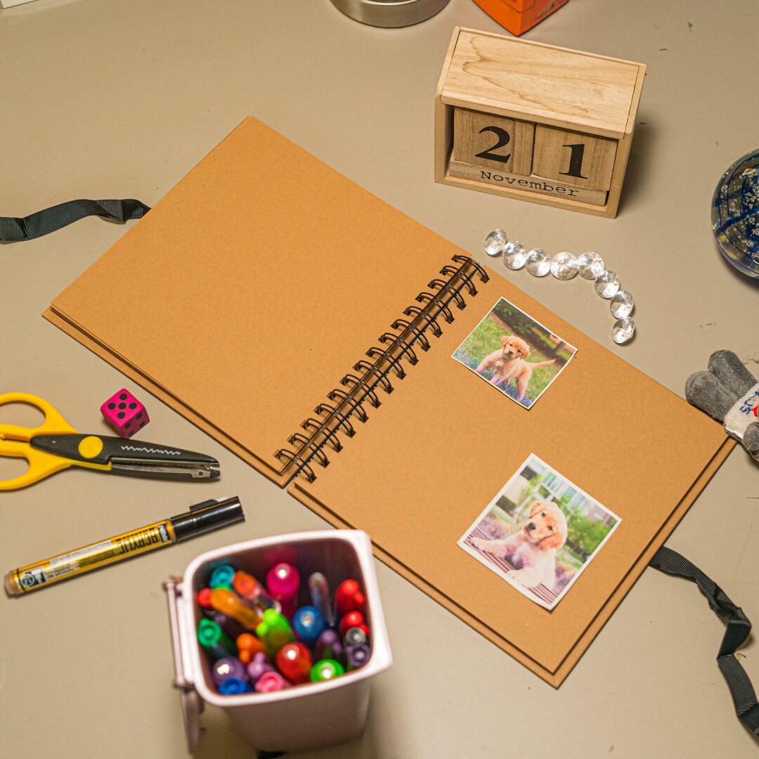 Personalised Scrapbook Line Art Album Couples Memory Book - Etsy