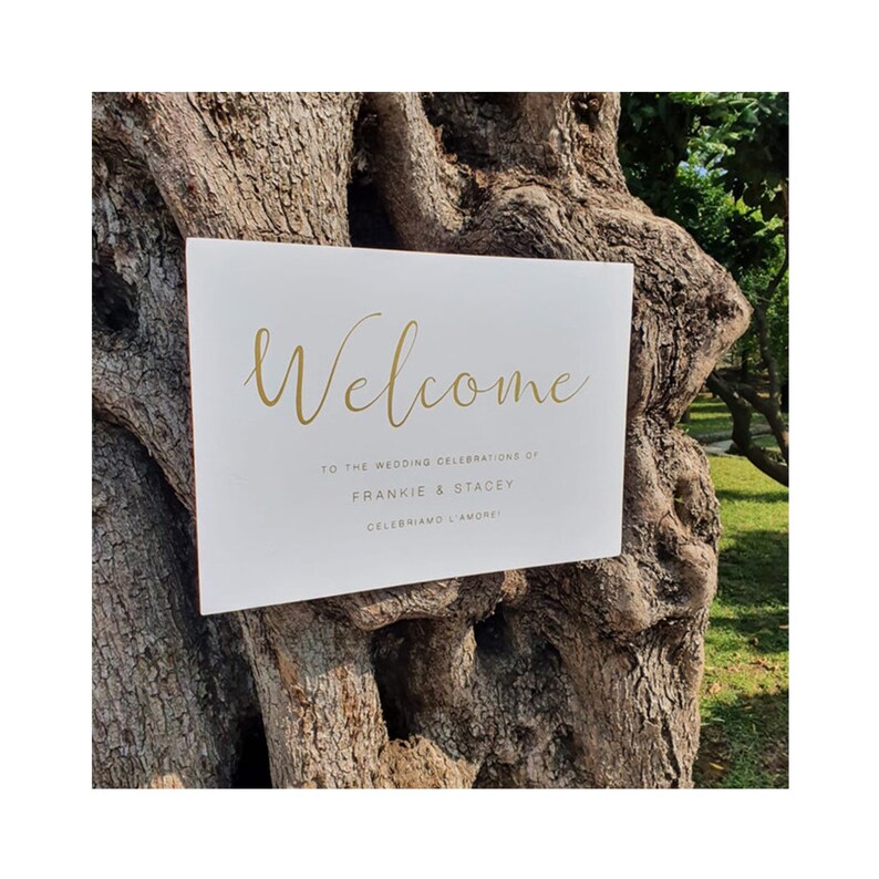 Wedding Welcome Sign Wedding Decor A1 A2 Personalised | Etsy
