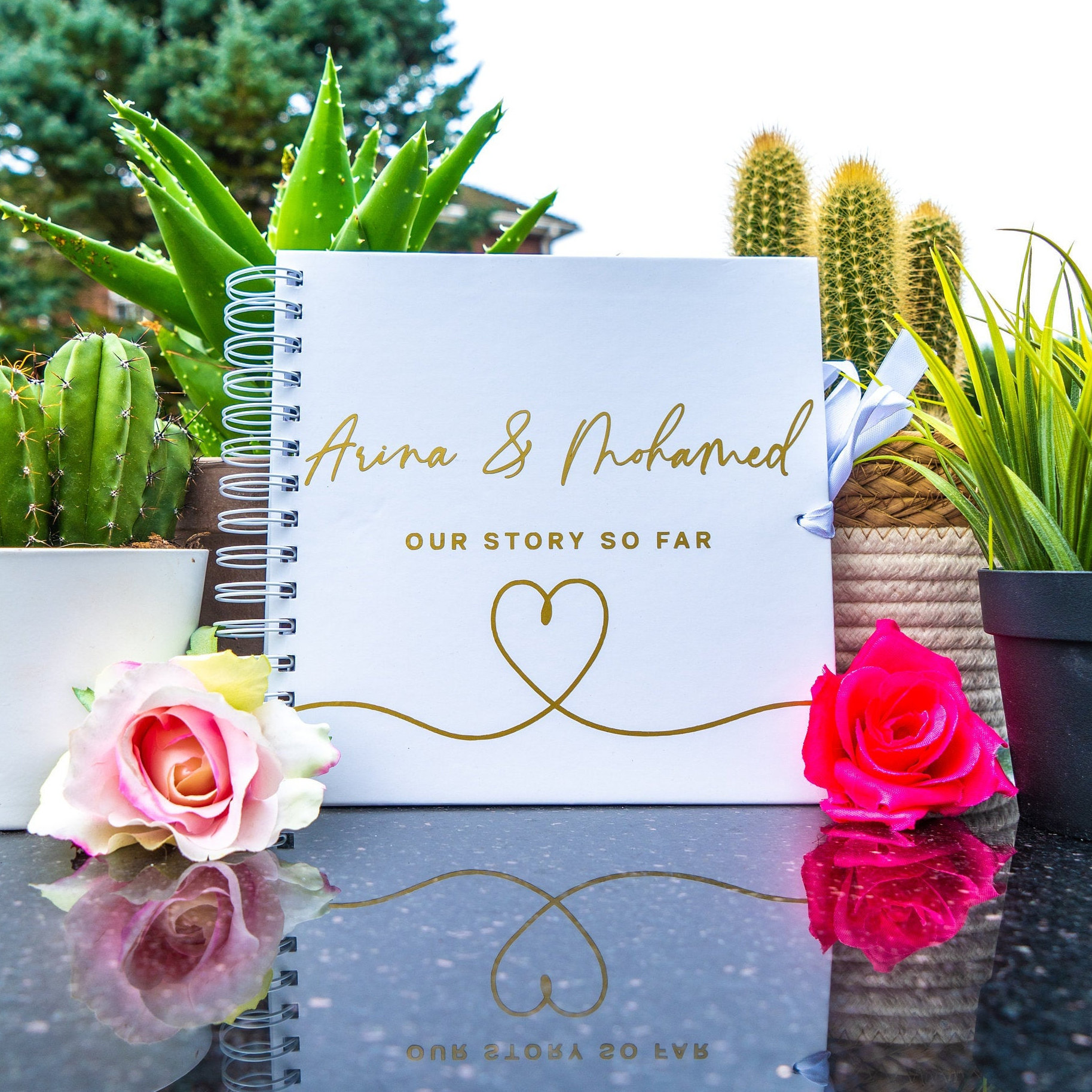 Our Story so Far Personalised Scrapbook Couples Memory Book - Etsy