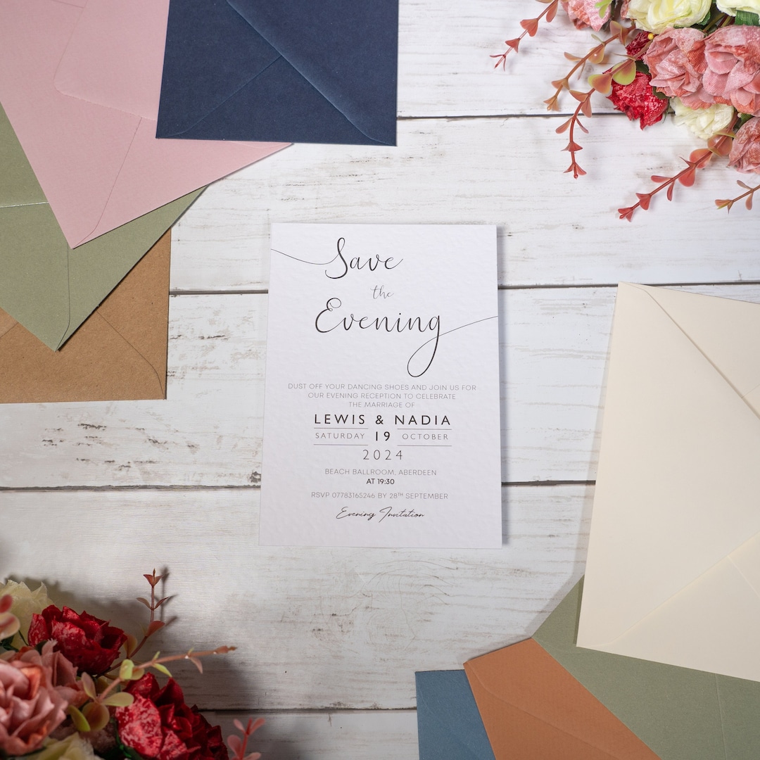 Gorgeous Save the Evening Invites, Wedding Invitations, Save the ...