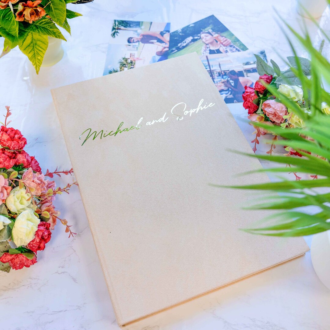 Traditional Velvet Album, Photo Album, Photo Keepsake, Memory Book ...