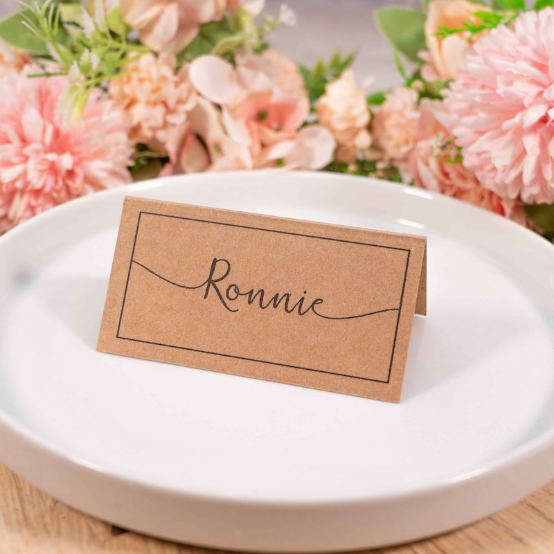 Table Seating Name Cards - Etsy