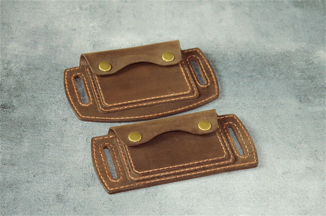 Leather Belt Purse/ Leather Small Wallet/ Travel Leather Wallet/mini ...