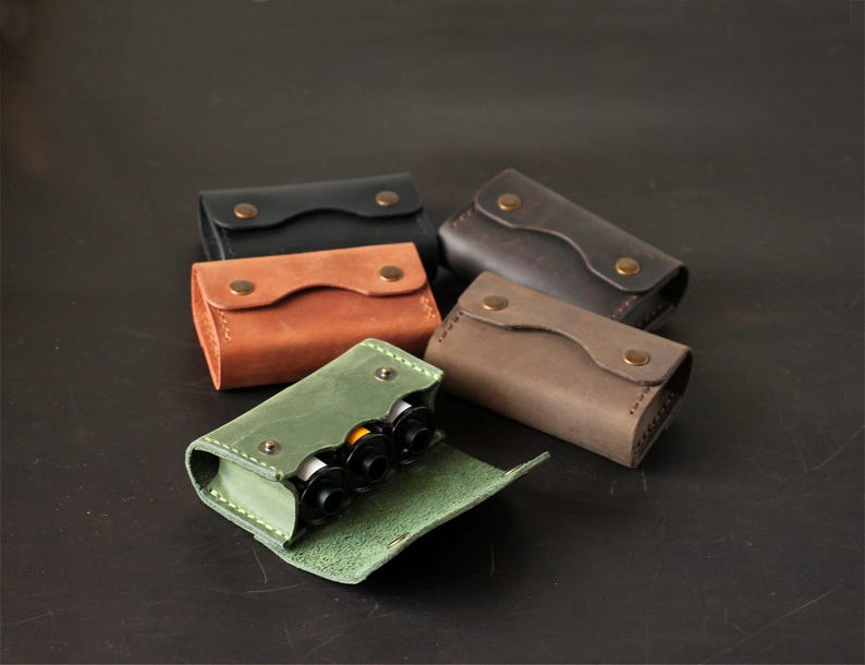 Leather Camera Film Case, Film Holder, Analog Film Pouch - Etsy