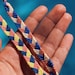 Handmade Friendship Bracelet- Braided Stitch - Etsy