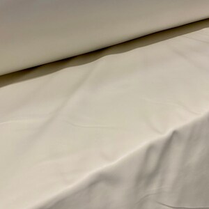 Stretch Pvc Spandex Jersey Leather Look Fabric, per Metre Cream - Etsy UK