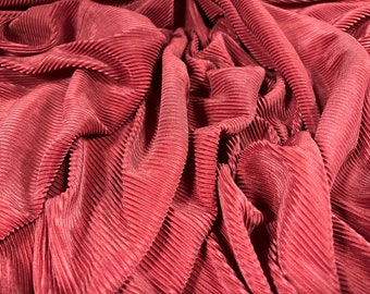 Raspberry Satin Dress - Etsy