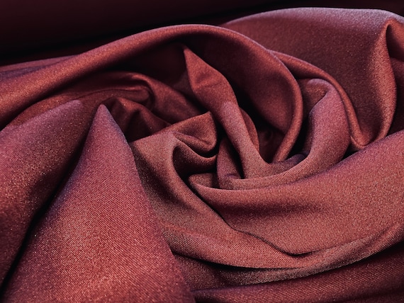 Wine Wool-touch suiting & trouser fabric per metre | Etsy