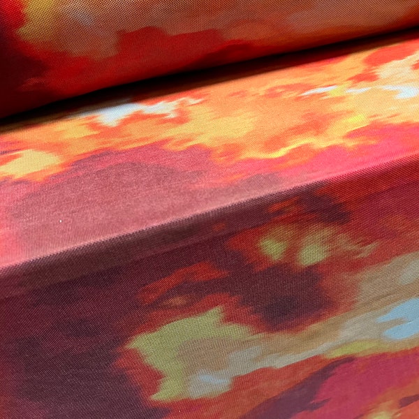 Sunset Fabric - Etsy