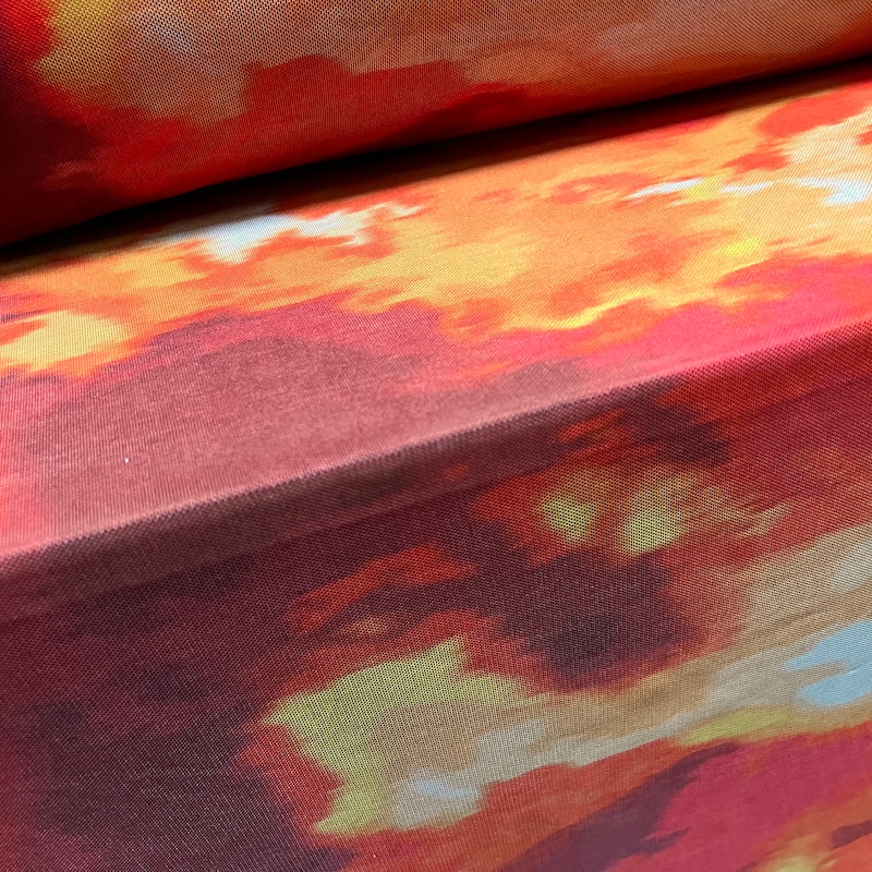 Sunset Fabric - Etsy