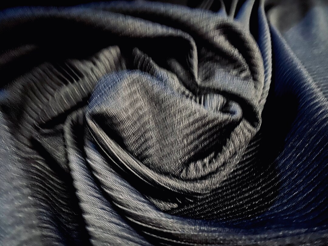 Ottoman Rib Jersey Fabric , per Metre Black - Etsy