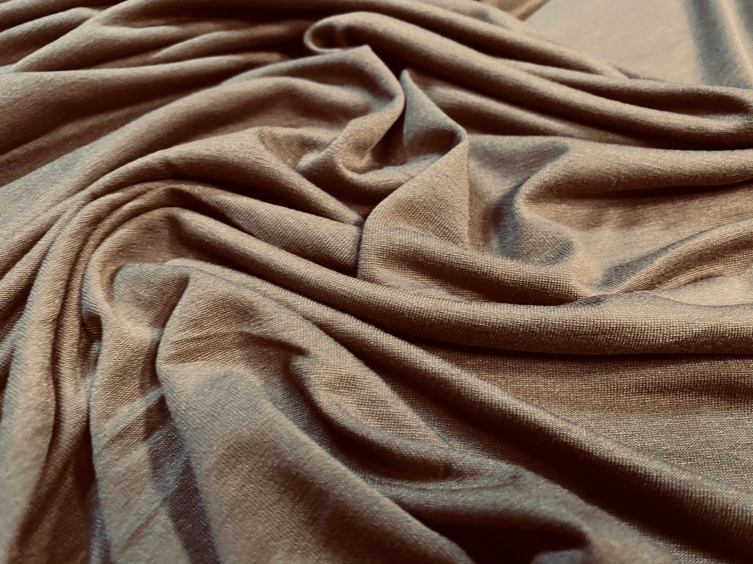Viscose Elastane Stretch Jersey Fabric per Metre Brown - Etsy New Zealand