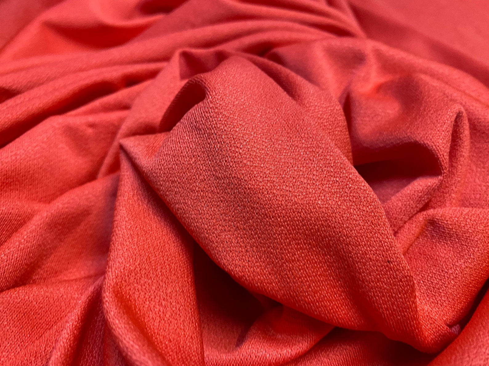 Tela de jersey de crepé Stretch Spandex por metro coral - Etsy México