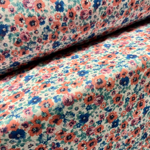 Small Ditsy Print Fabric - Etsy