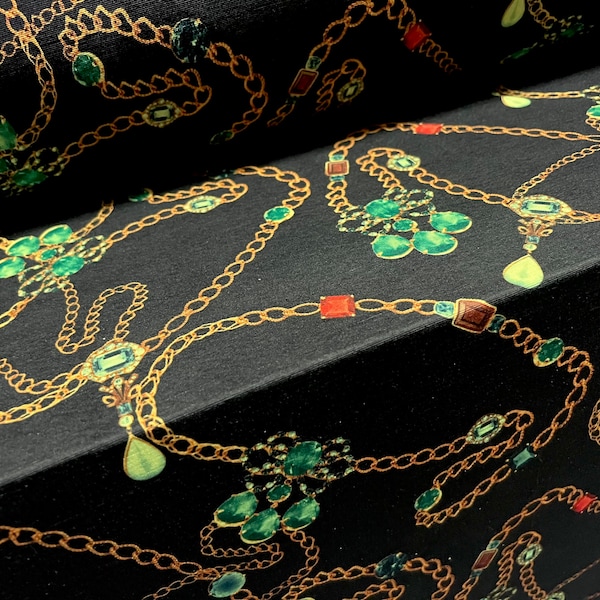 Chain Print Fabric - Etsy