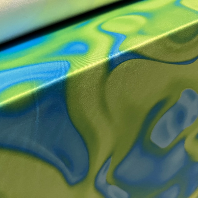 Blue Green Fabric - Etsy