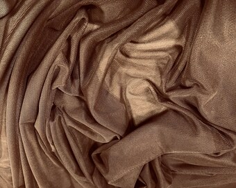 Brown Net Fabric - Etsy