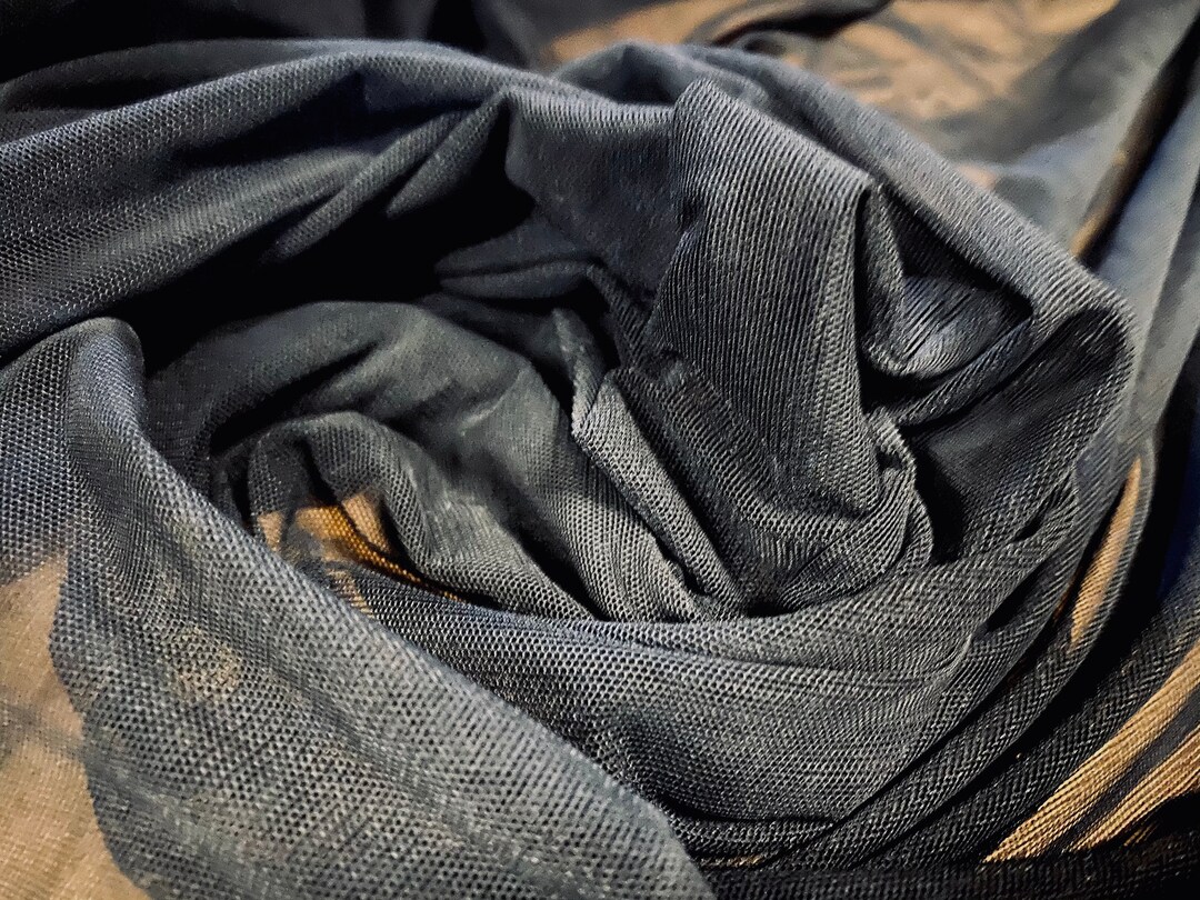 Stiff Power Mesh Net Stretch Spandex Fabric, per Metre - Black - Etsy