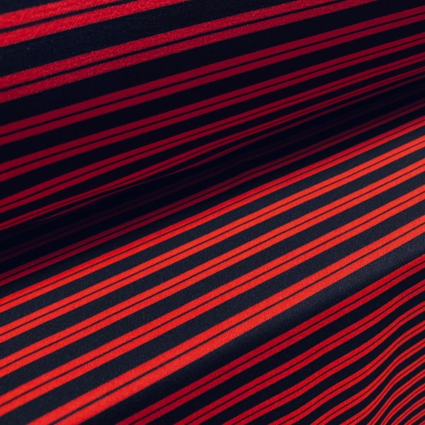 Stripe Jersey Fabric - Etsy