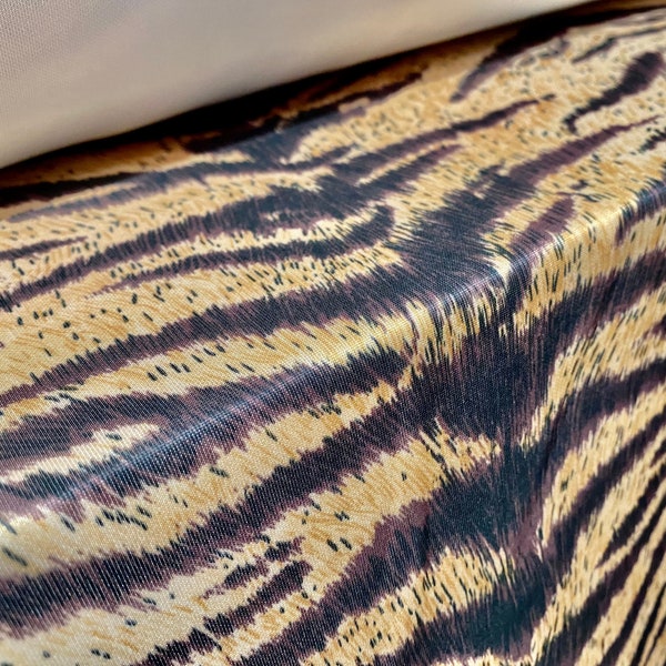 Tiger Fabric - Etsy