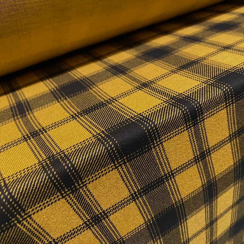 Stretch Plaid Fabric - Etsy